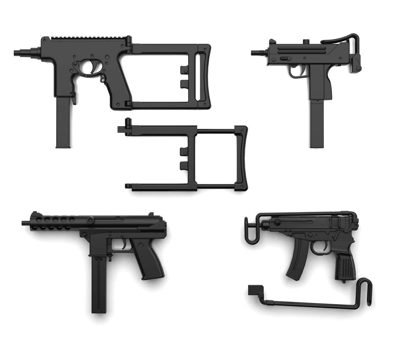 TOMYTEC La058 Military Series Little Armory Compact Smg Set 1/12 Scale