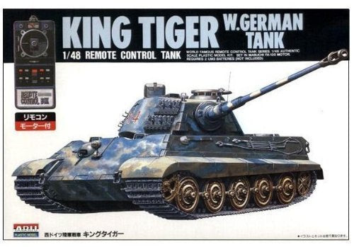 ARII 241035 King Tiger Remote Control Tank 1/48 Scale Kit Microace