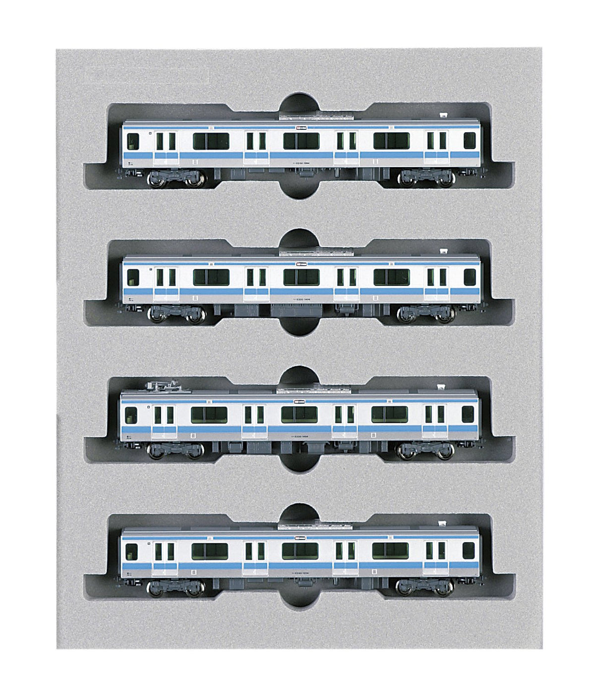 Kato N Gauge E233 Series 1000 Keihin Tohoku Line 4 Cars Addition Set