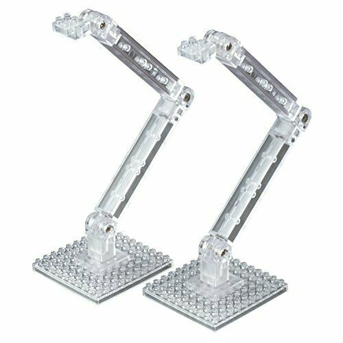 Kawada Nanoblock Display Arm Durable Plastic Stand for Models