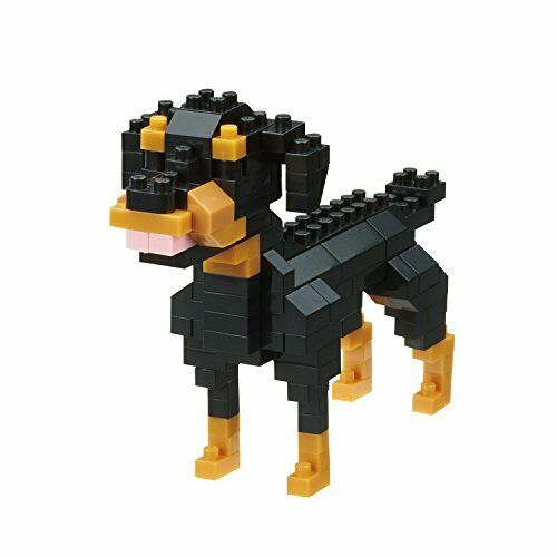Kawada Nanoblock Rottweiler Dog Breed Mini Building Blocks Set