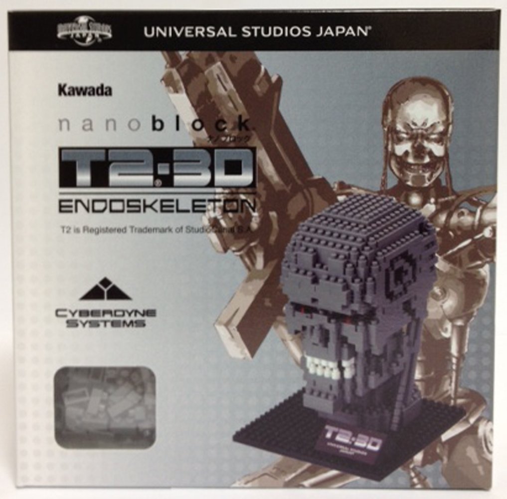 Kawada Nanoblock T2-3D Endoskeleton - Japanese Building Blocks