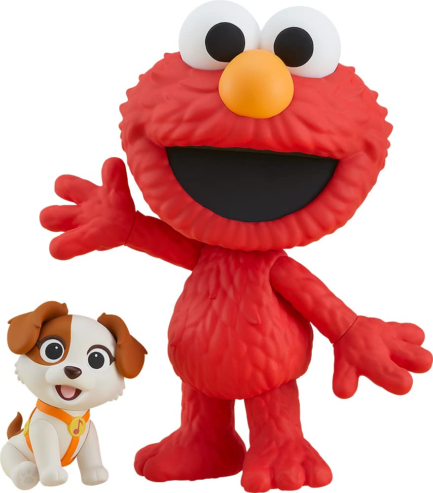 Good Smile Company Nendoroid Sesame Street Elmo Movable Figure Plastic