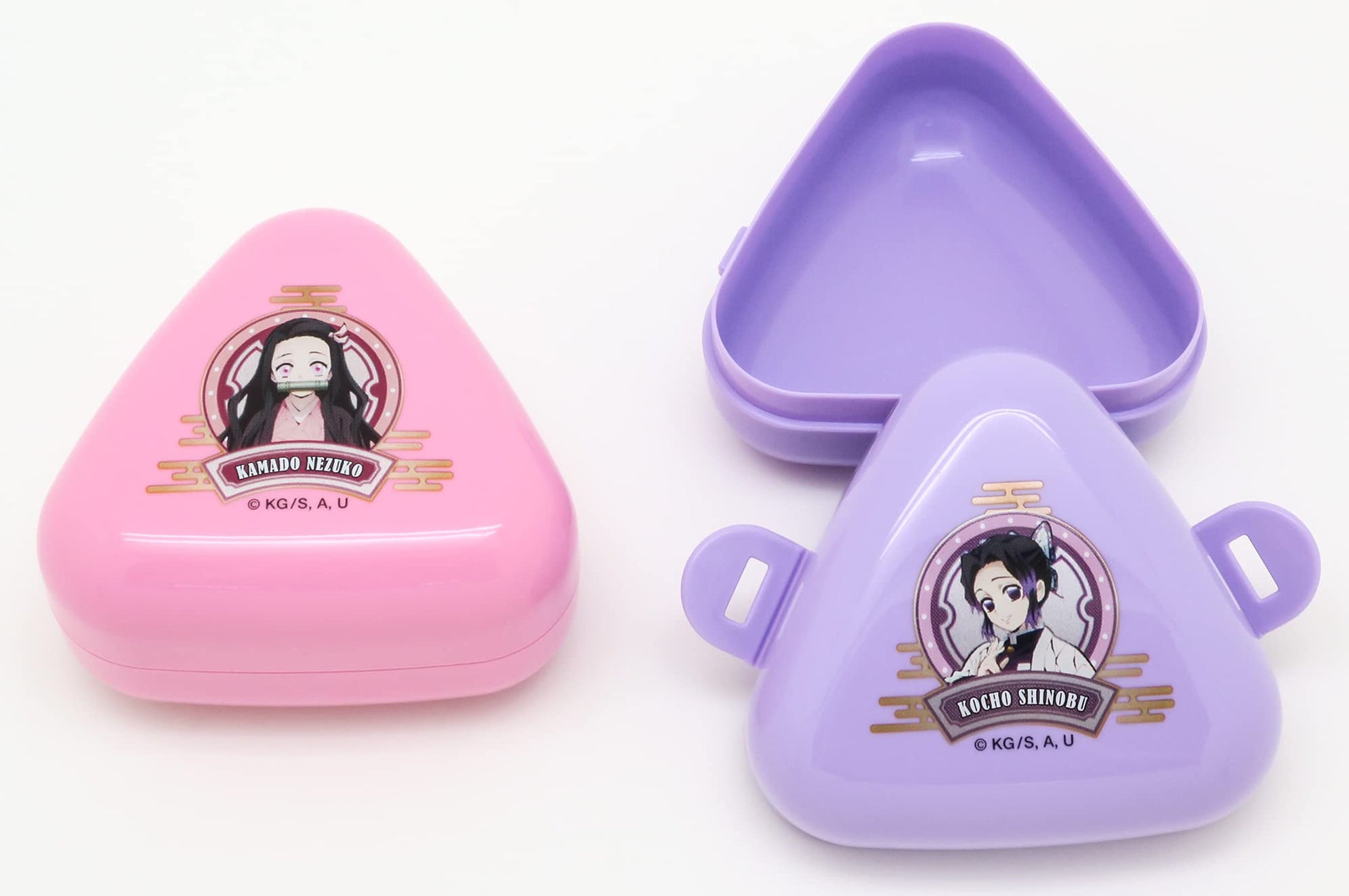 OSK Demon Slayer: Kimetsu No Yaiba Onigiri Case Set 2 Pcs : Nezuko & S