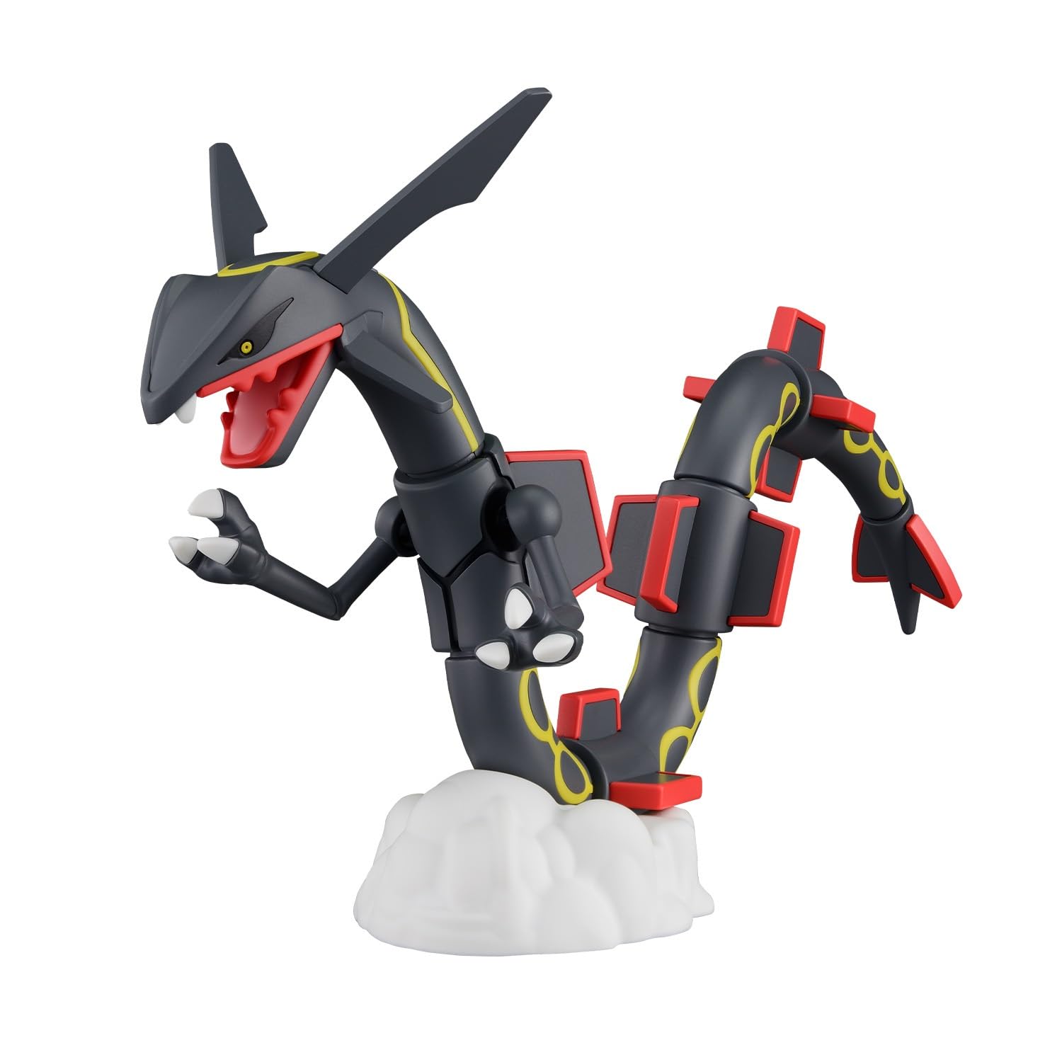 Pokemon Black Rayquaza Plastic Model Kit by Bandai Spirits