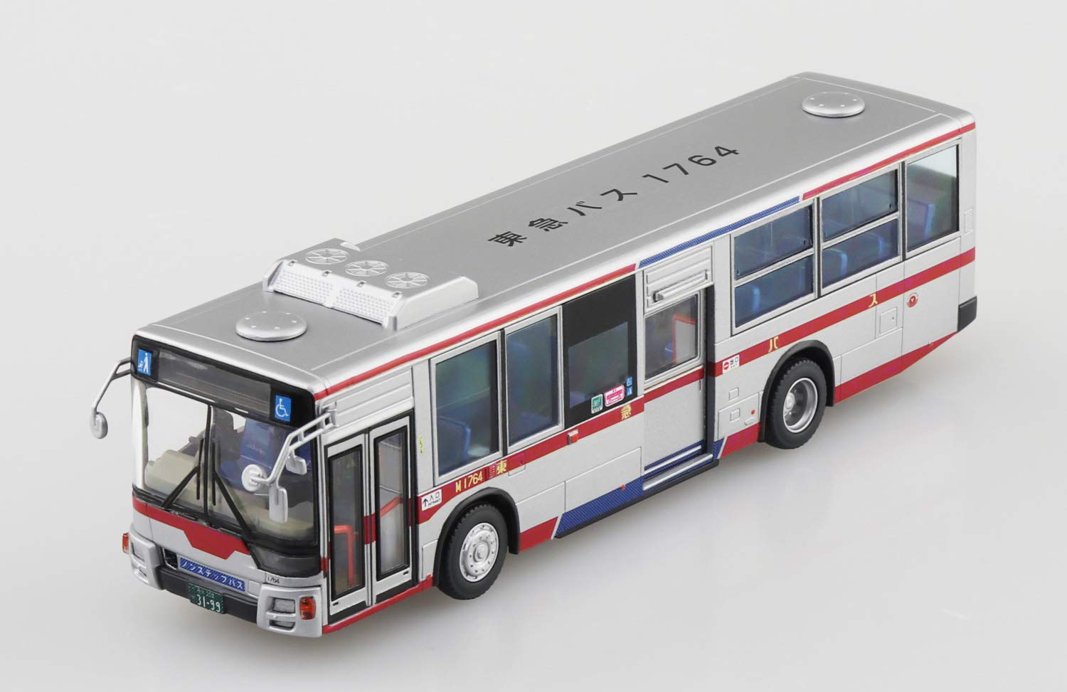 AOSHIMA Bus Series 1/80 Mitsubishi Fuso Aero Star Tokyu Bus Plastic Mo