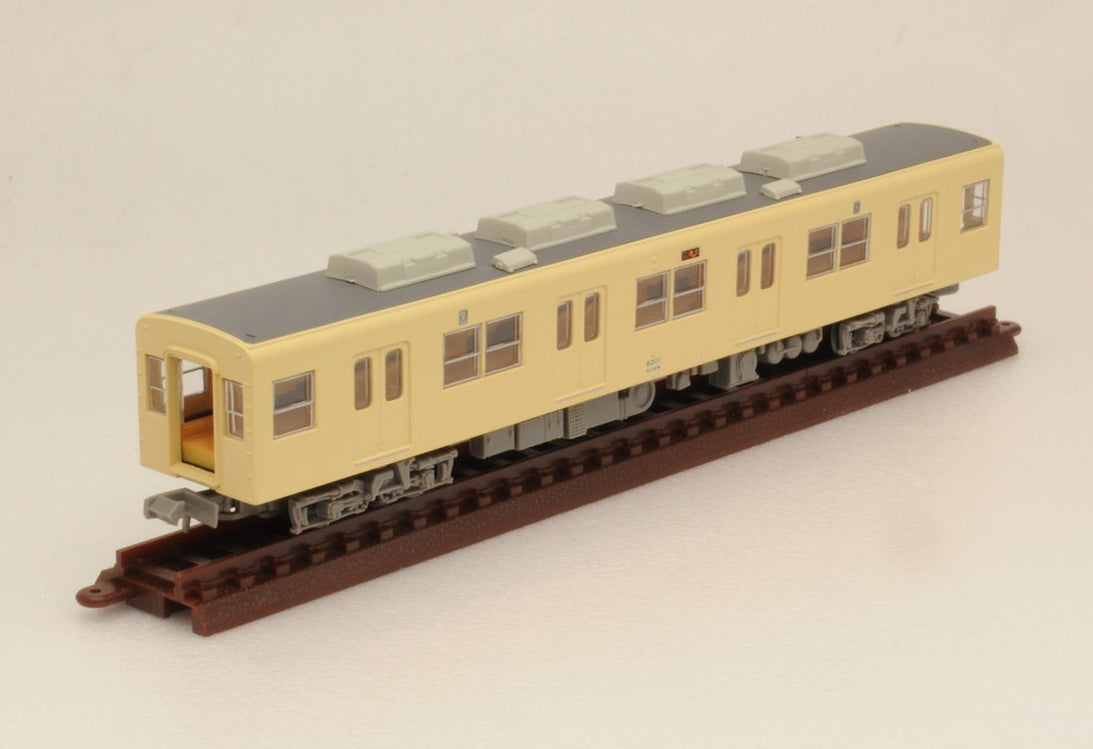 Tomytec 4-Car Set: Tobu Railway 8000 Series Updated Sage Cream Railway