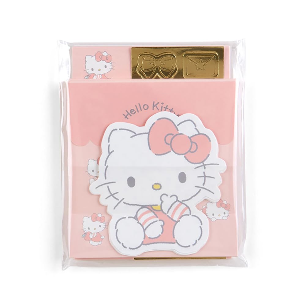 Sanrio Hello Kitty Mini Letter Set with Stuffed Animal Design