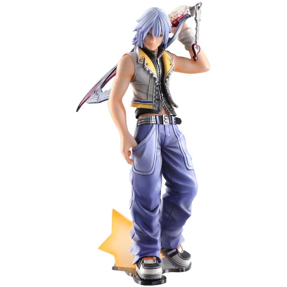 Square Enix Static Arts Gallery Riku Figure Kingdom Hearts II Collectible