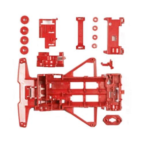 Tamiya Mini 4WD Limited Edition FM Reinforced Red Chassis 94840