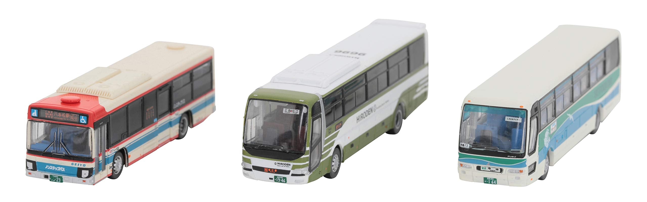 Tomytec Bus Collection - Hiroshima Center Set D Limited Edition Dioram