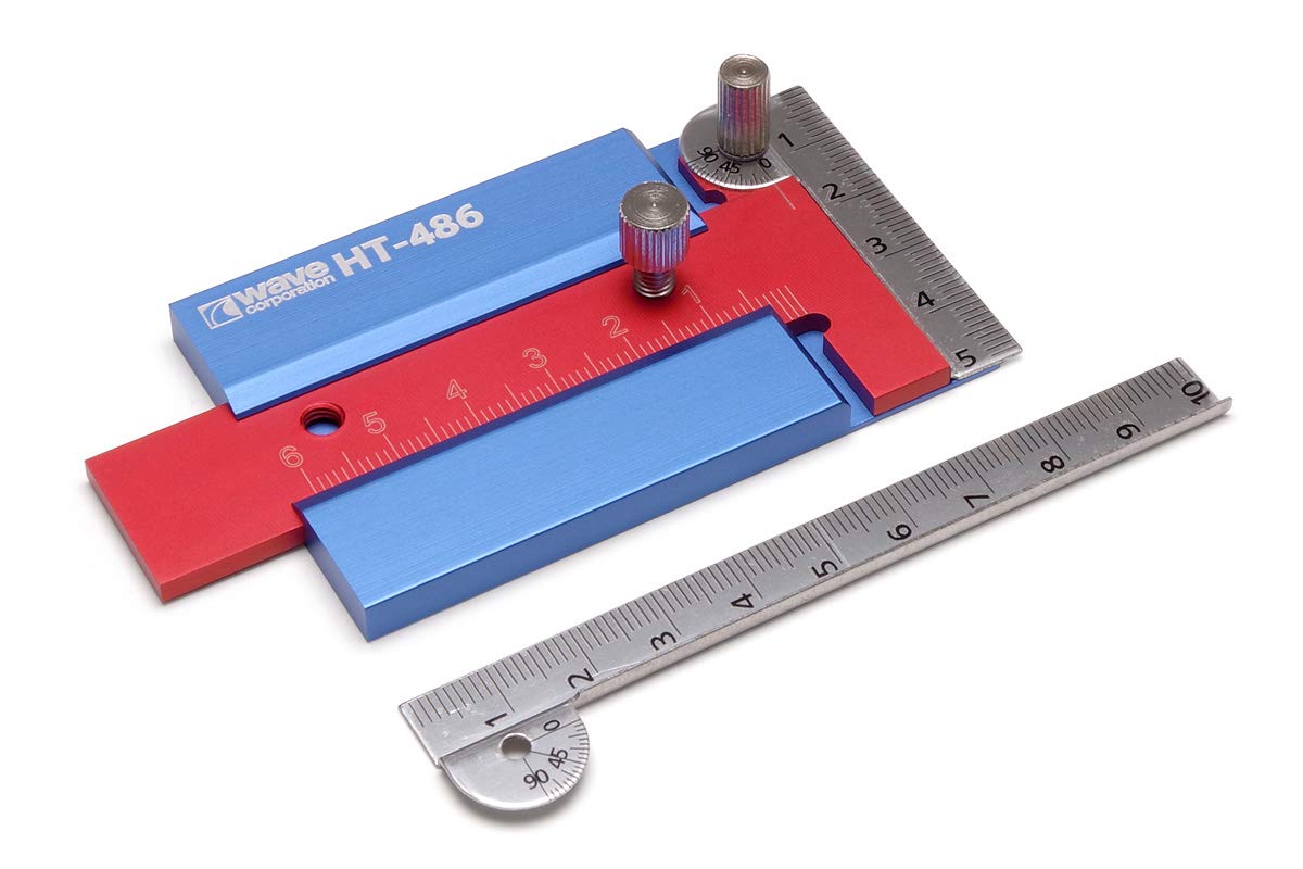 Wave Hobby Tool Slide Ruler 2 Precision Measuring Tool for Models